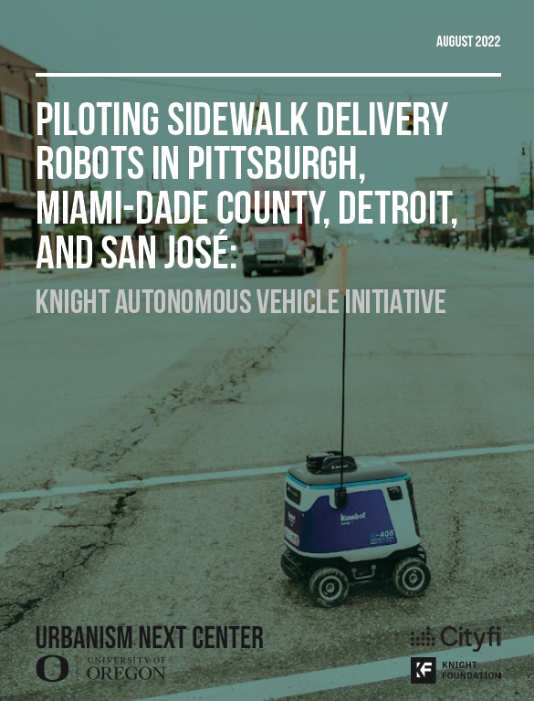 Piloting Sidewalk Delivery Robots in Pittsburgh, Miami-Dade county ... Piloting Sidewalk Delivery Robots in Pittsburgh, Miami-Dade county ...